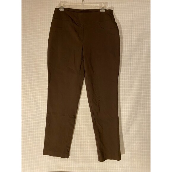 Ruby Rd. | Pants & Jumpsuits | Ruby Rd Brown Pull On Pants Nwt Size ...